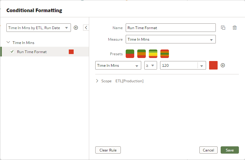 Introduction To Conditional Formatting In Oracle Analytics 61 Datavizmark